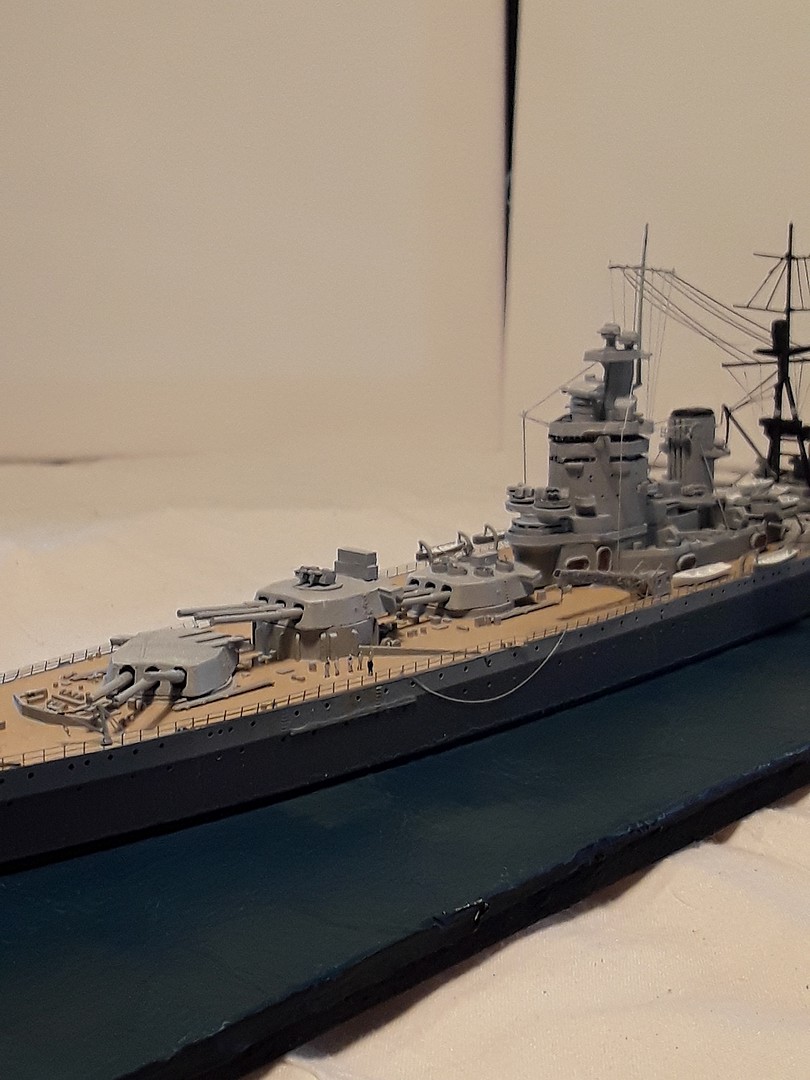 British Nelson Battleship Boat -- Plastic Model Military Ship Kit -- 1/ ...