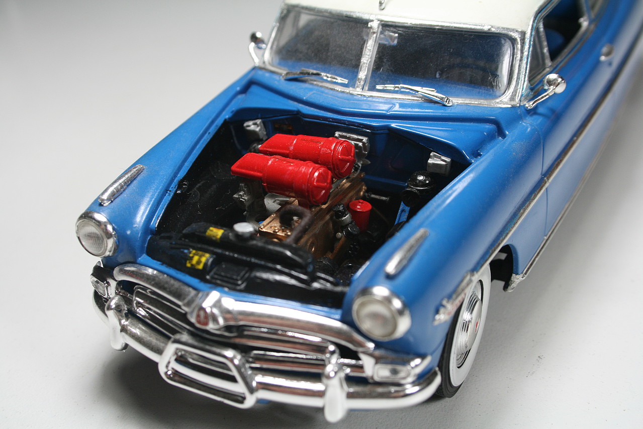 1953 Hudson Hornet -- Plastic Model Car Kit -- 1/25 Scale -- #1200 ...