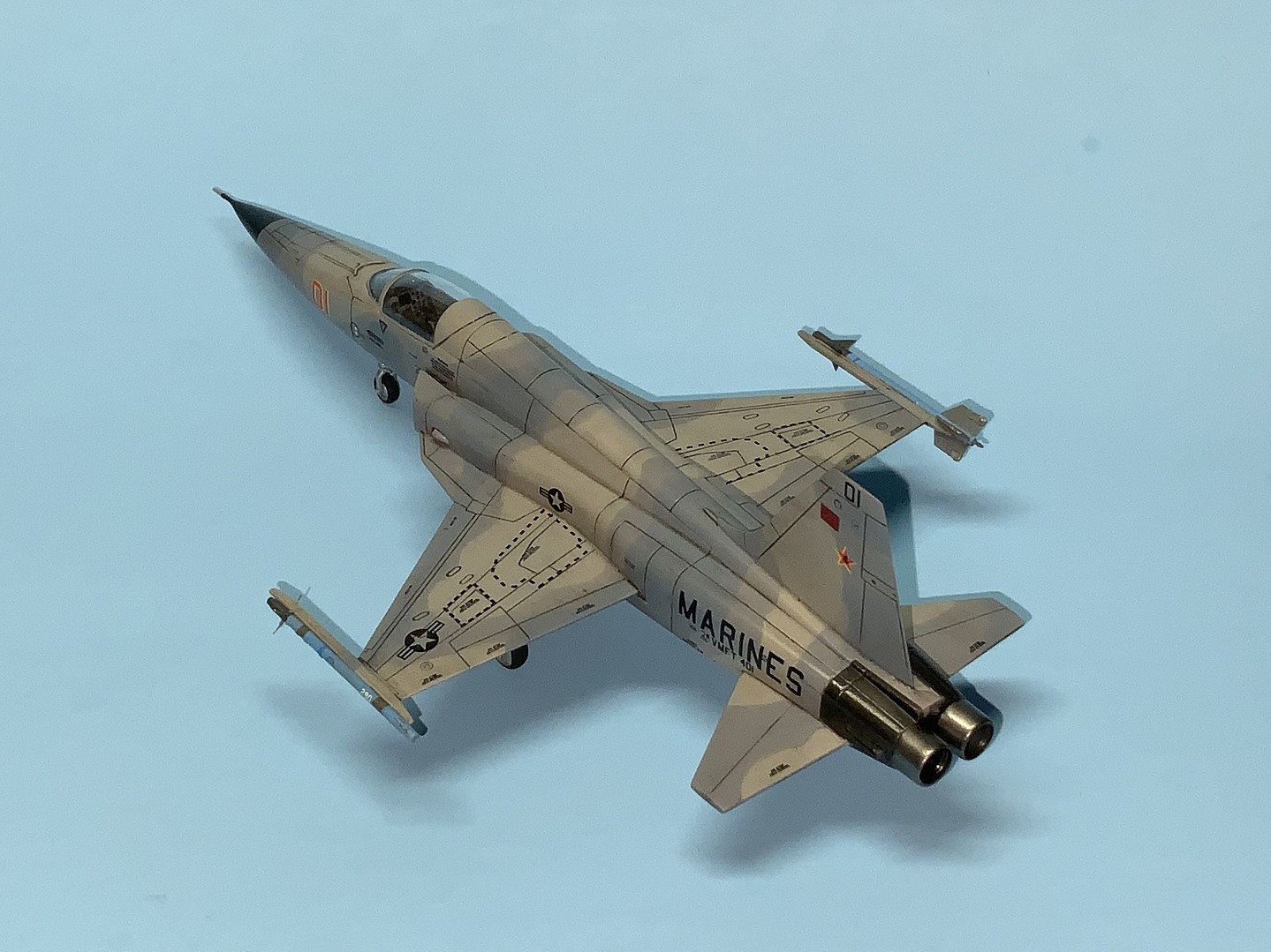Gallery Pictures HobbyBoss F-5E Tiger II Fighter Plastic Model Airplane ...