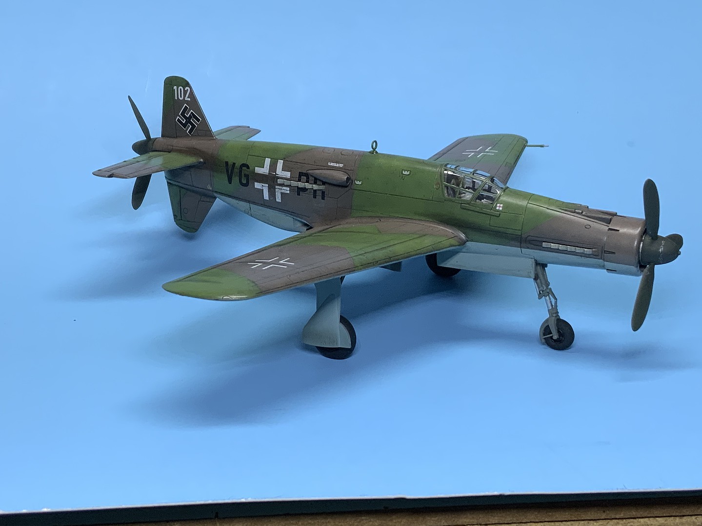 Dornier DO335 Pfeil Heavy Fighter -- Plastic Model Airplane Kit -- 1/72 ...