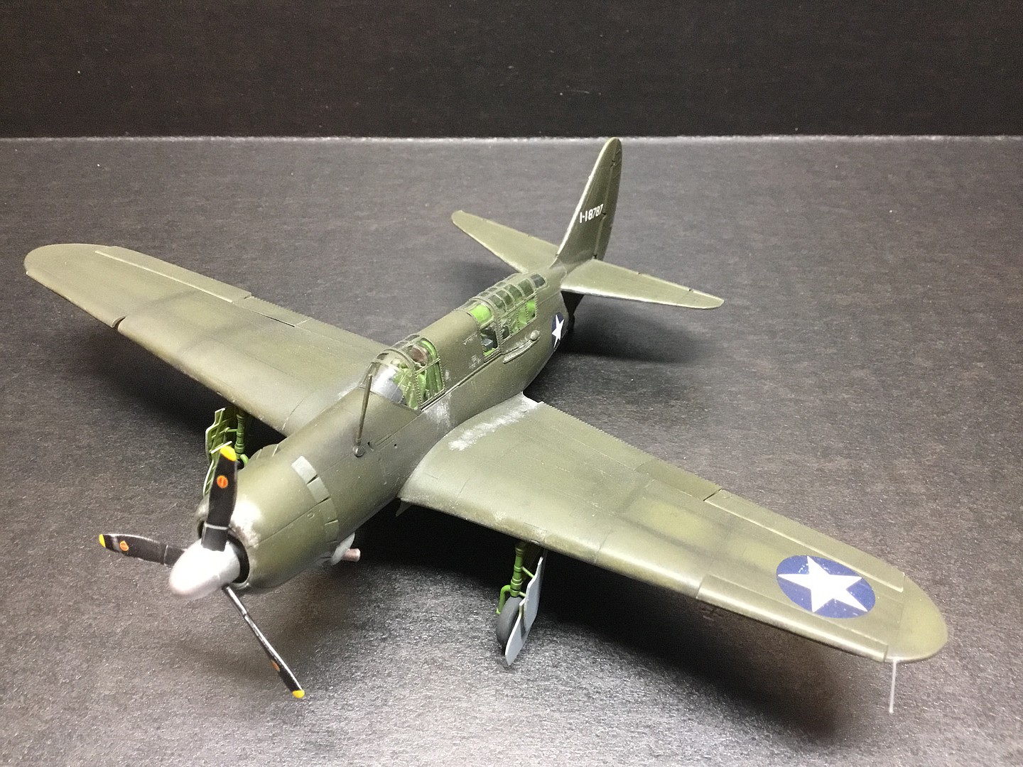 A25A5CS Shrike USAF Fighter -- Plastic Model Airplane Kit -- 1/72 Scale ...