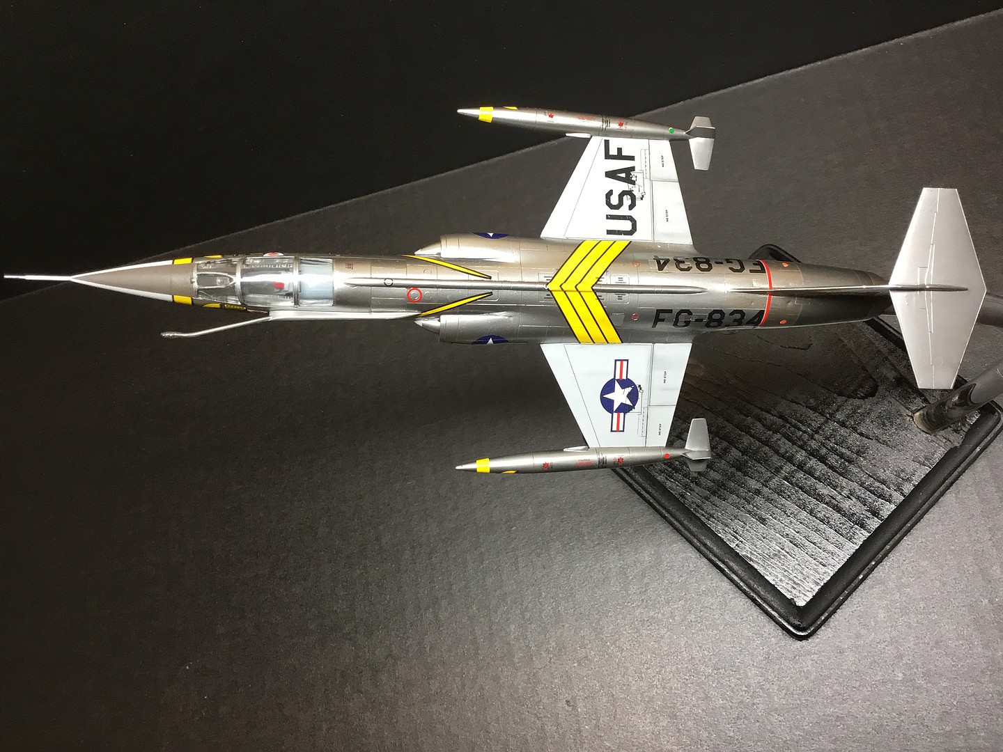 F-104 A/C Starfighter -- Plastic Model Airplane Kit -- 1/72 Scale ...