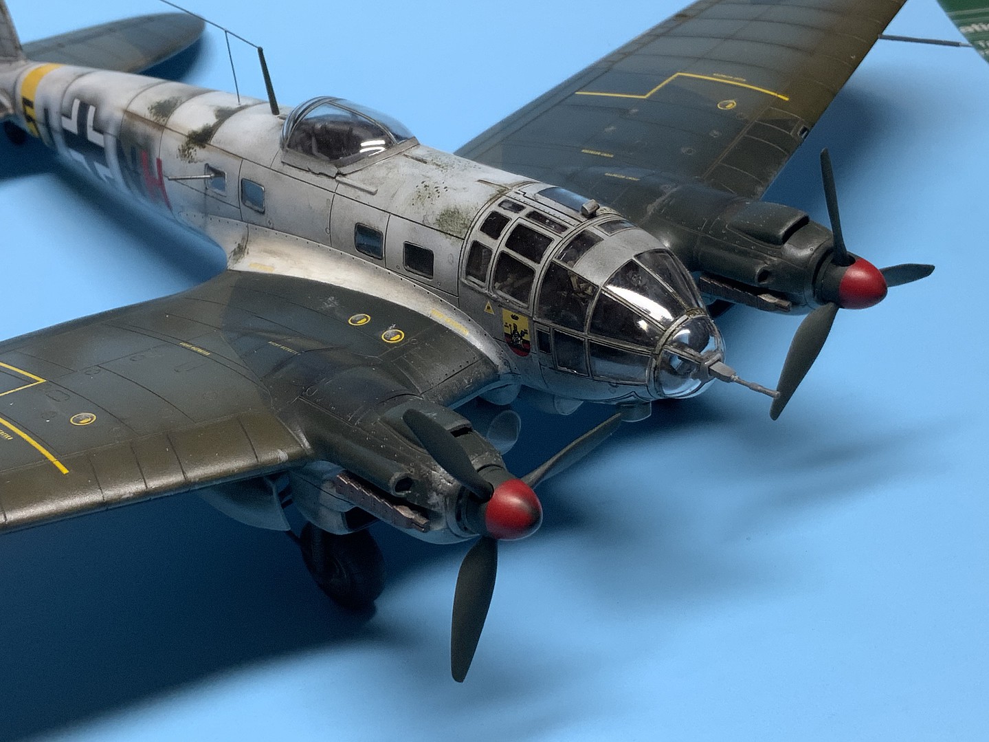 Heinkel HE111P -- Plastic Model Airplane Kit -- 1/72 Scale -- #01552 ...