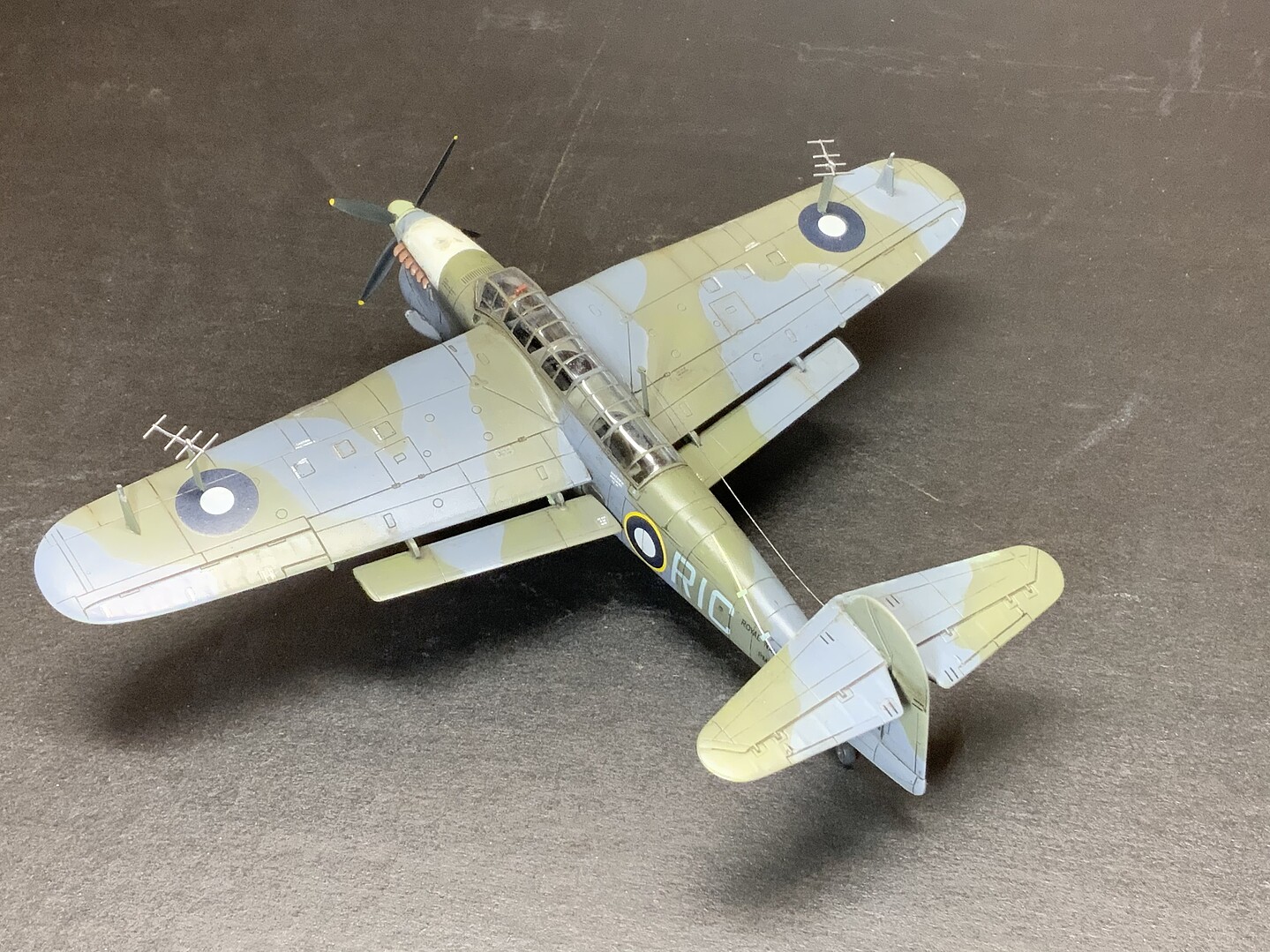 Fairey Barracuda Mk II Pacific Fleet Bomber -- Plastic Model Airplane ...