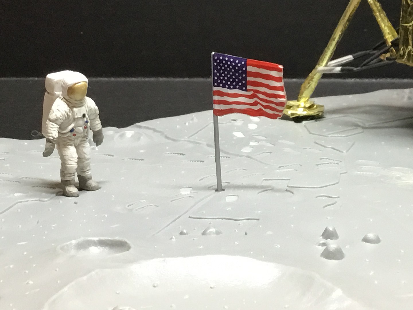 First Lunar Landing -- Science Fiction Plastic Model Kit -- 1/48 Scale ...