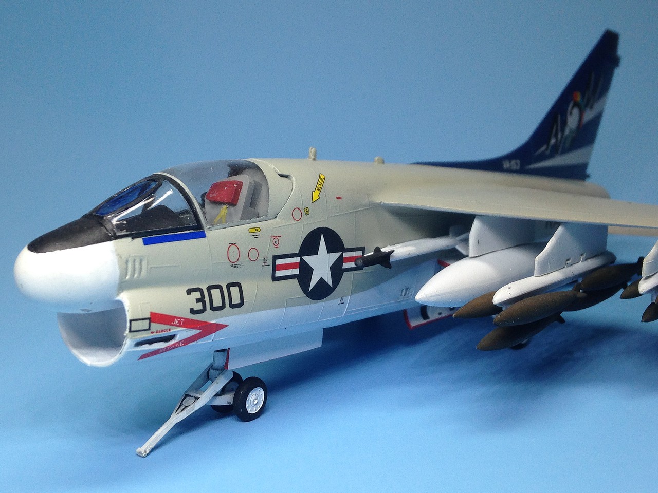 A7A Corsair II Aircraft -- Plastic Model Airplane Kit -- 1/72 Scale ...
