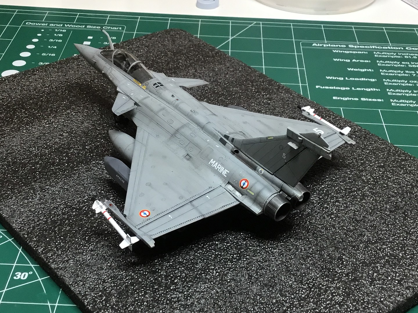 Rafale M -- Plastic Model Airplane Kit -- 1/72 Scale -- #87247 pictures ...