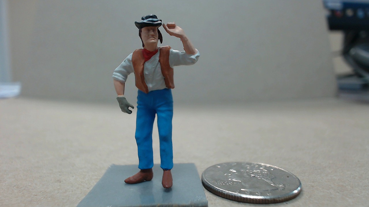 US Track Workers, Conductor & Hobos -- Model Railroad Figures -- O ...