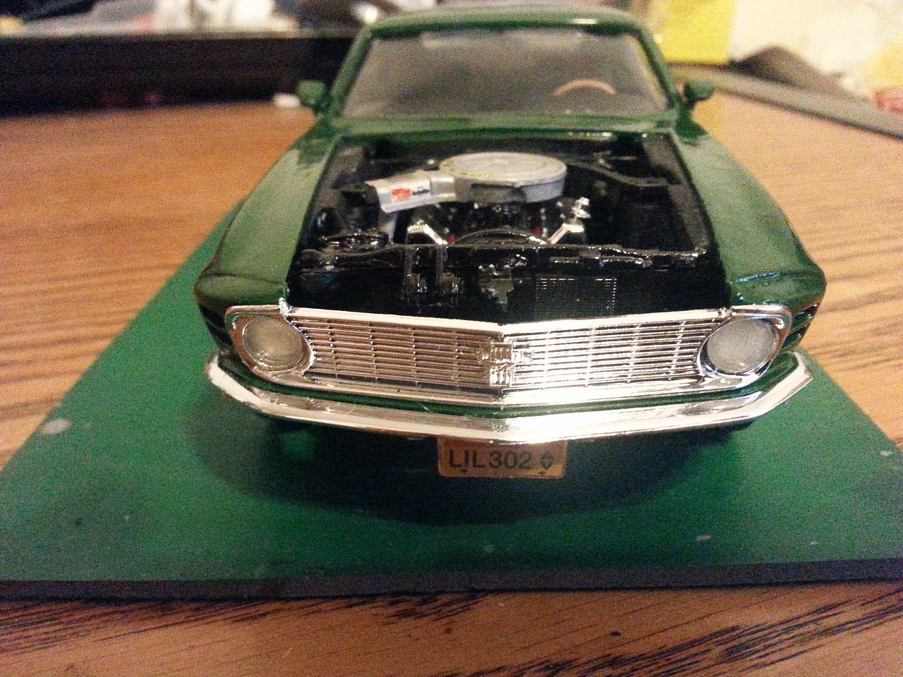 1970 Ford Mustang Boss 302 -- Plastic Model Car Kit -- 1/24 Scale ...