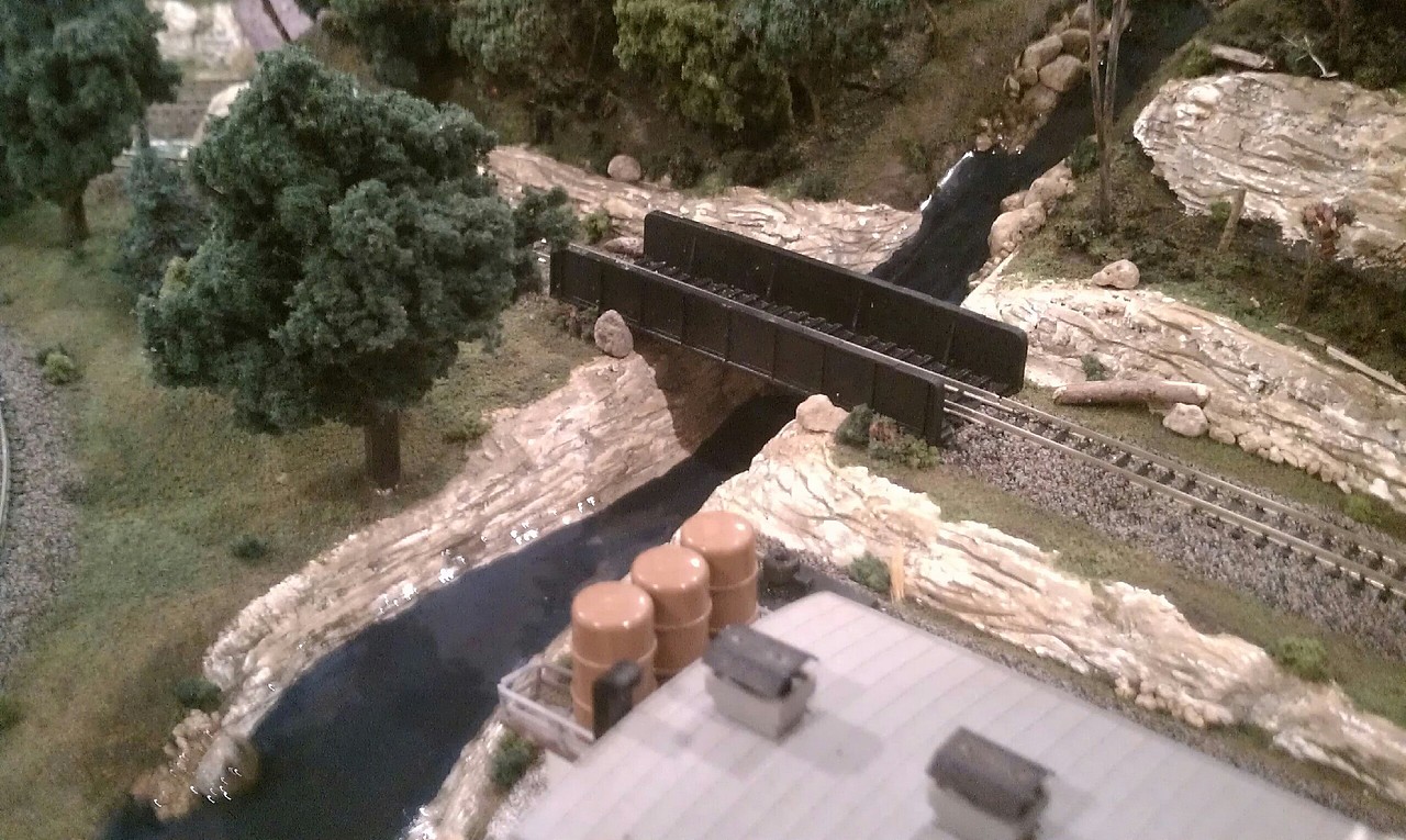 Plate Girder Bridge -- Code 80 -- N Scale Model Railroad Bridge ...