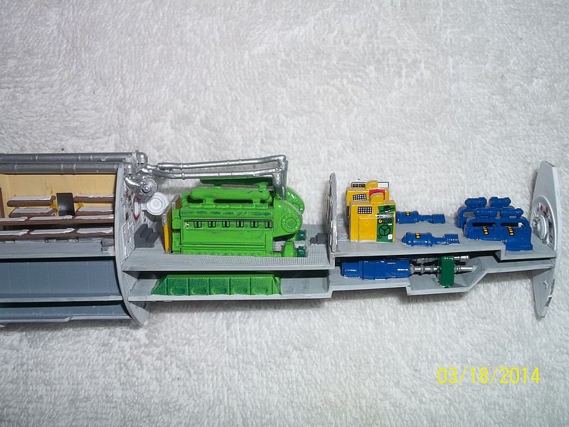 U-Boat Type XXI with Interior -- Plastic Model Military Ship Kit -- 1/ ...