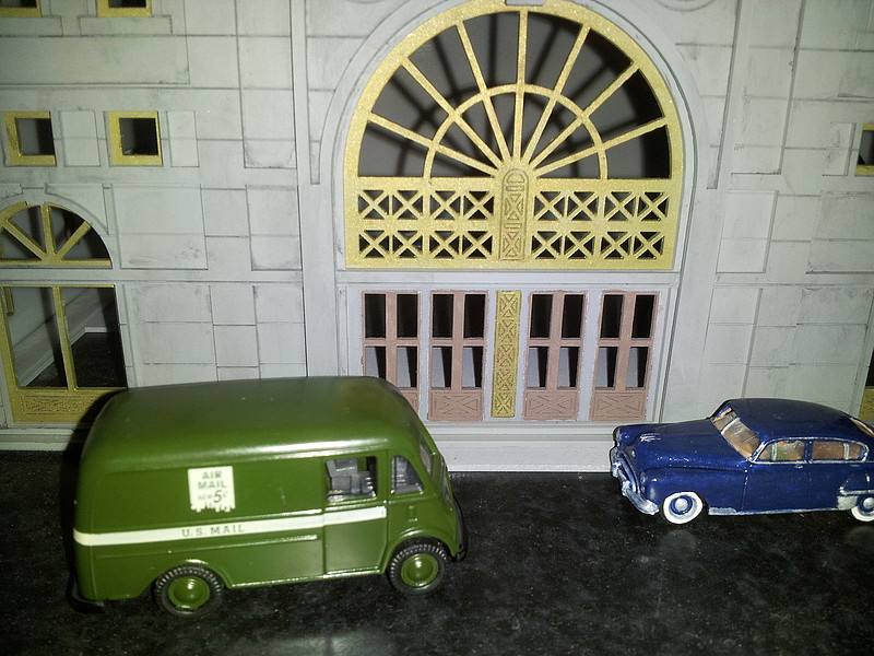 Int'l Harvester Metro Van Pre 1957 US Mail -- HO Scale Model Railroad ...