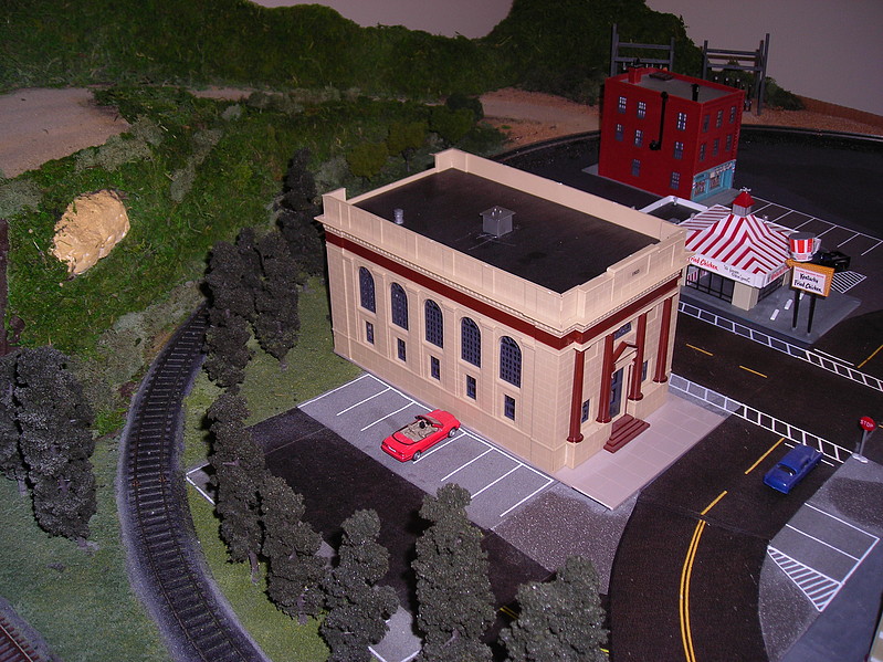 Bailey Savings & Loan - Kit -- HO Scale Model Railroad Building ...