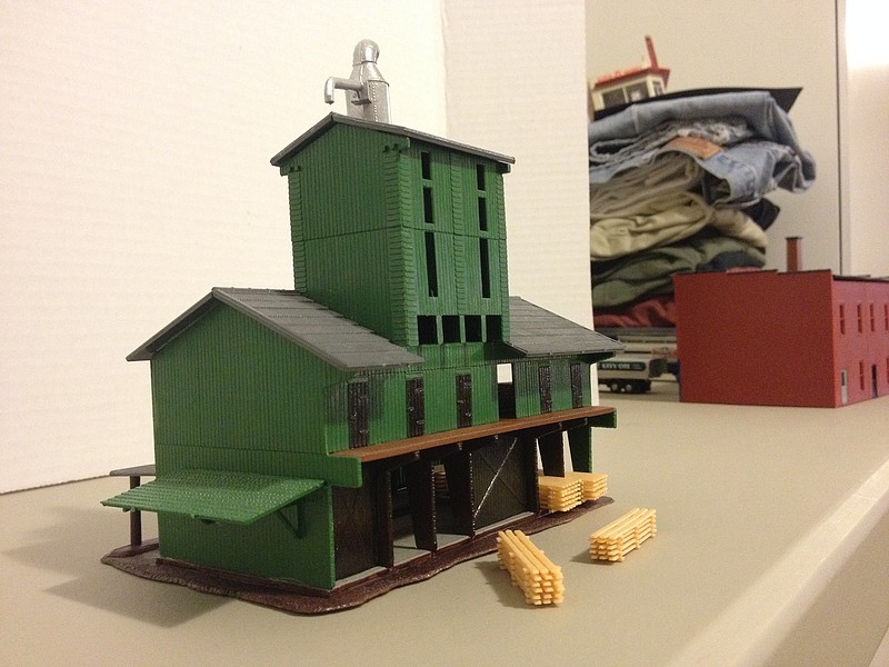 Lumber Yard Kit -- HO Scale Model Railroad Building -- #407 pictures by ...