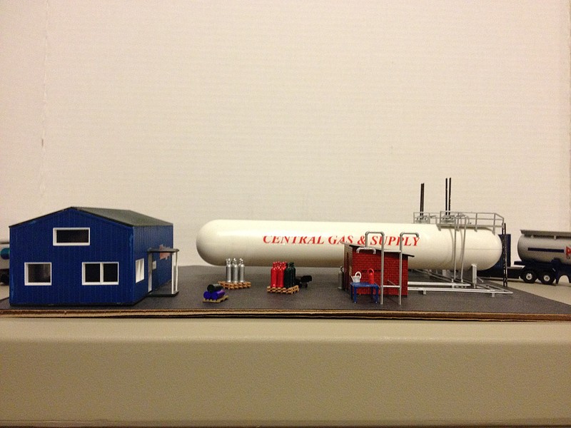Central Gas & Supply - Kit -- HO Scale Model Railroad Building -- #3011 ...