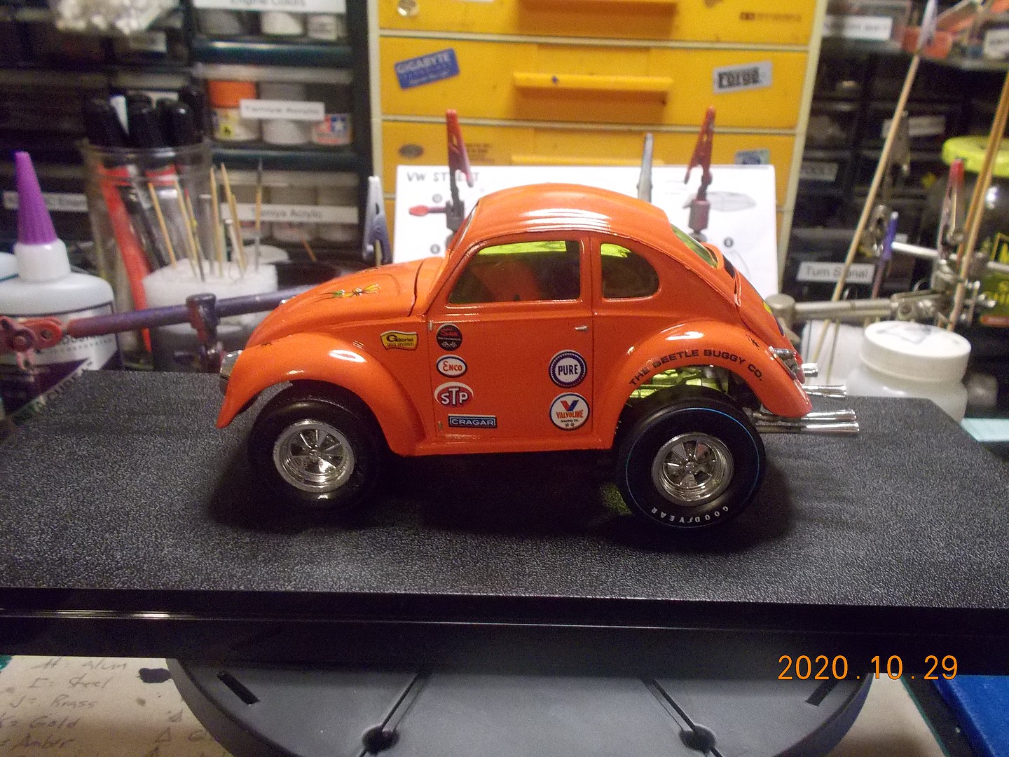 Volkswagen Beetle Superbug Gasser -- Plastic Model Car Kit -- 1/25 ...