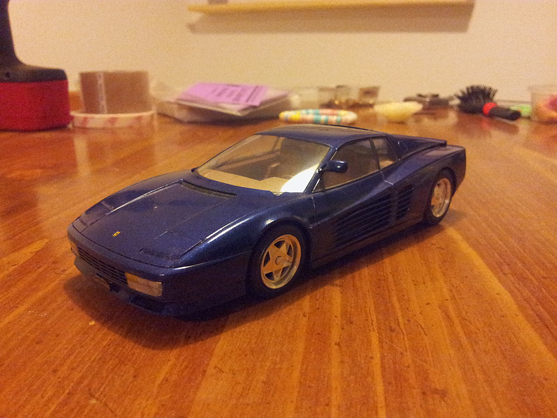 Gallery Pictures Tamiya Ferrari Testarossa Sportscar Roadster Coupe ...