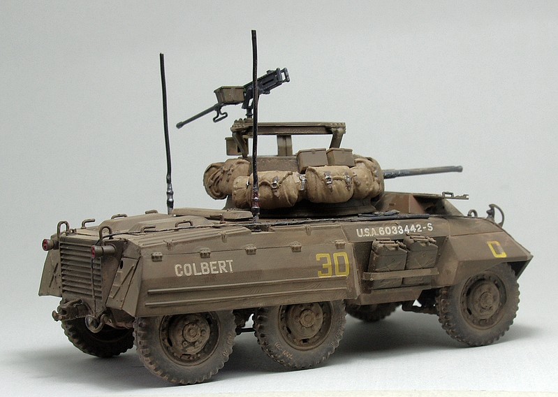 M8 Greyhound Light Armored Vehicle -- Plastic Model Military Vehicle ...