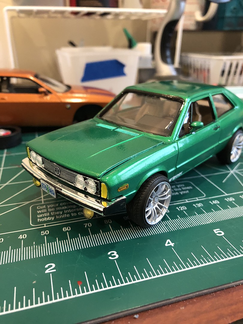 VW Scirocco Sports Car -- Plastic Model Car Kit -- 1/25 Scale -- #925 ...