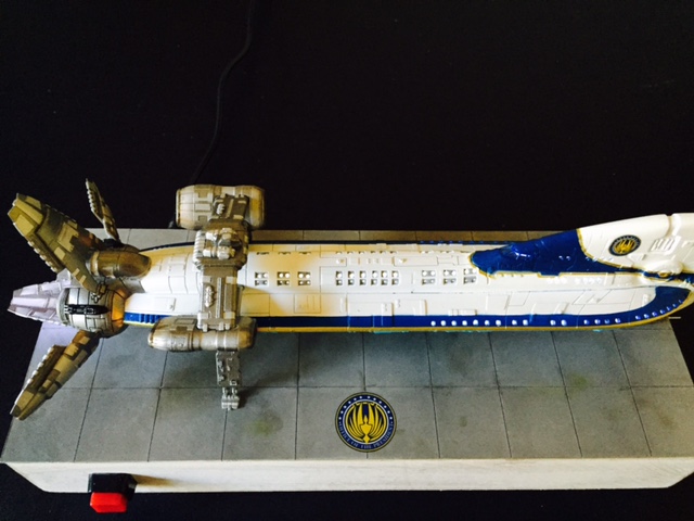 BSG Colonial One -- Science Fiction Plastic Model Kit -- #945 pictures ...