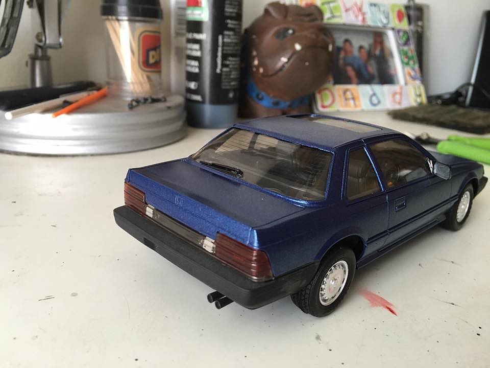 Honda Prelude 2.0 Sports Car -- Plastic Model Car Kit -- 1/24 Scale ...