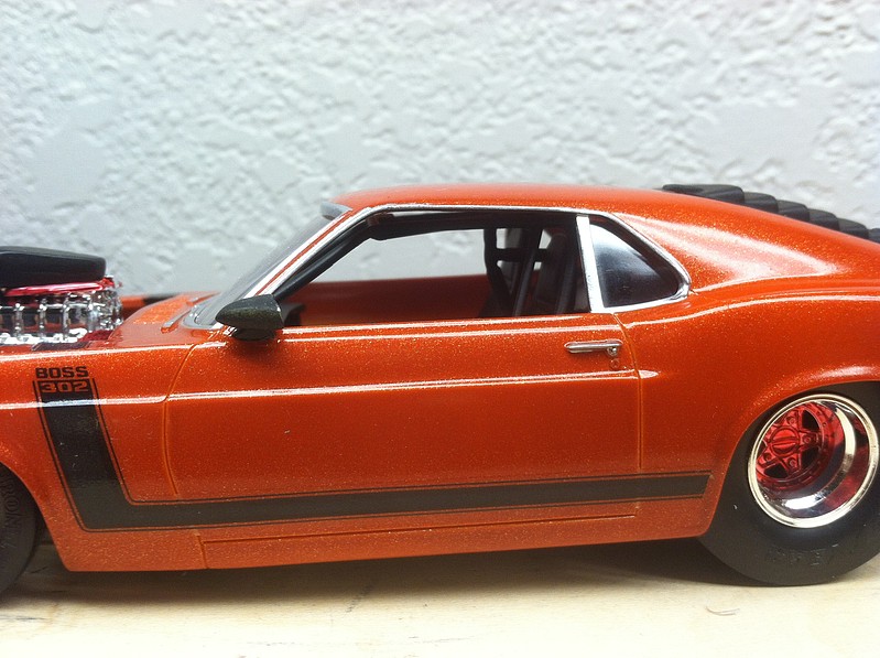 1970 Boss 429 Mustang 3'n1 -- Plastic Model Car Kit -- 1/24 Scale ...