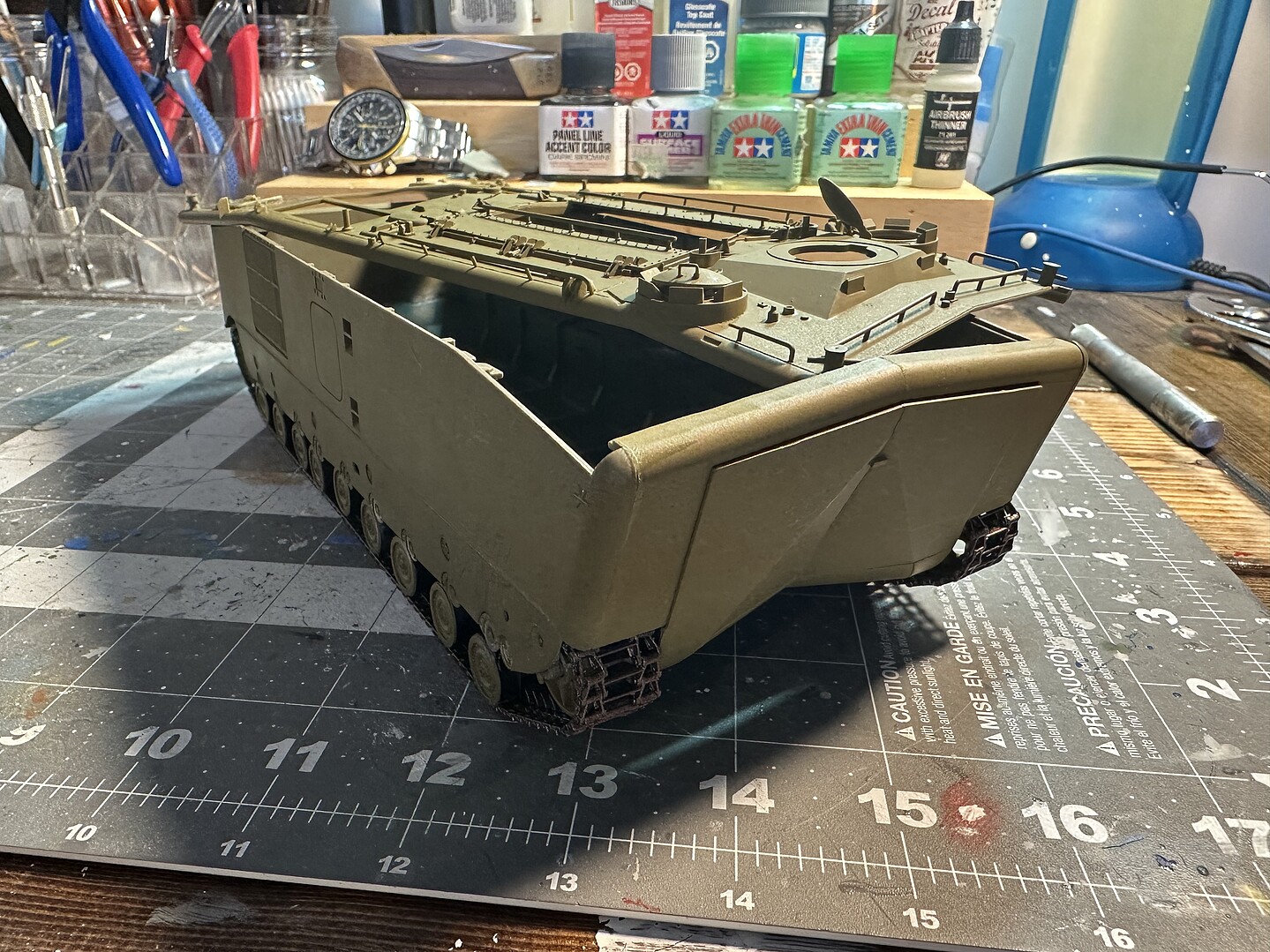 US Marine LVTP5A1 Amphibious Transporter Pictures