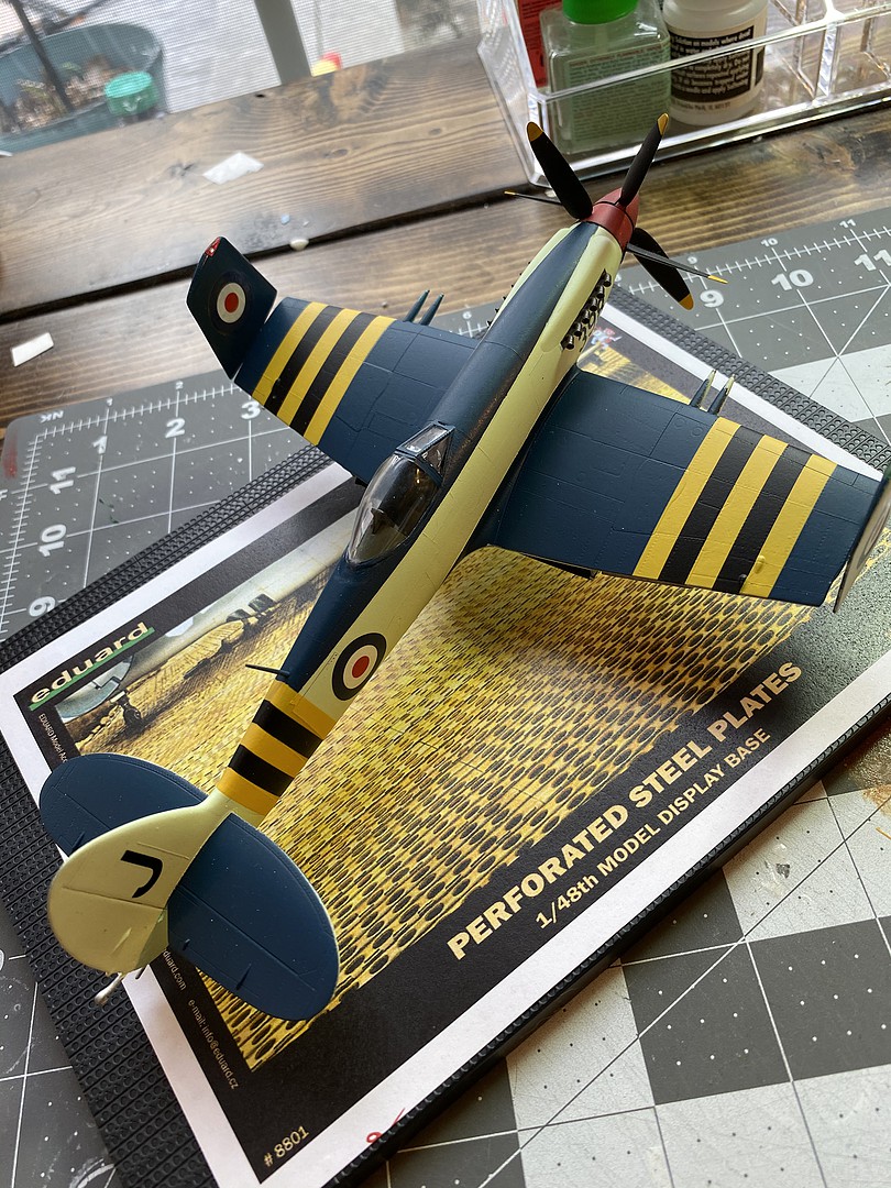 Supermarine Seafang F.Mk.32 Fighter Aircraft -- Plastic Model Airplane ...