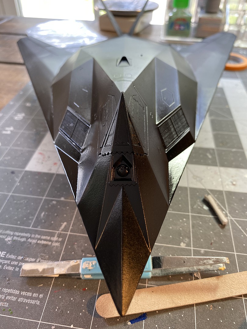 F117A Nighthawk Aircraft -- Plastic Model Airplane Kit -- 1/48 Scale ...