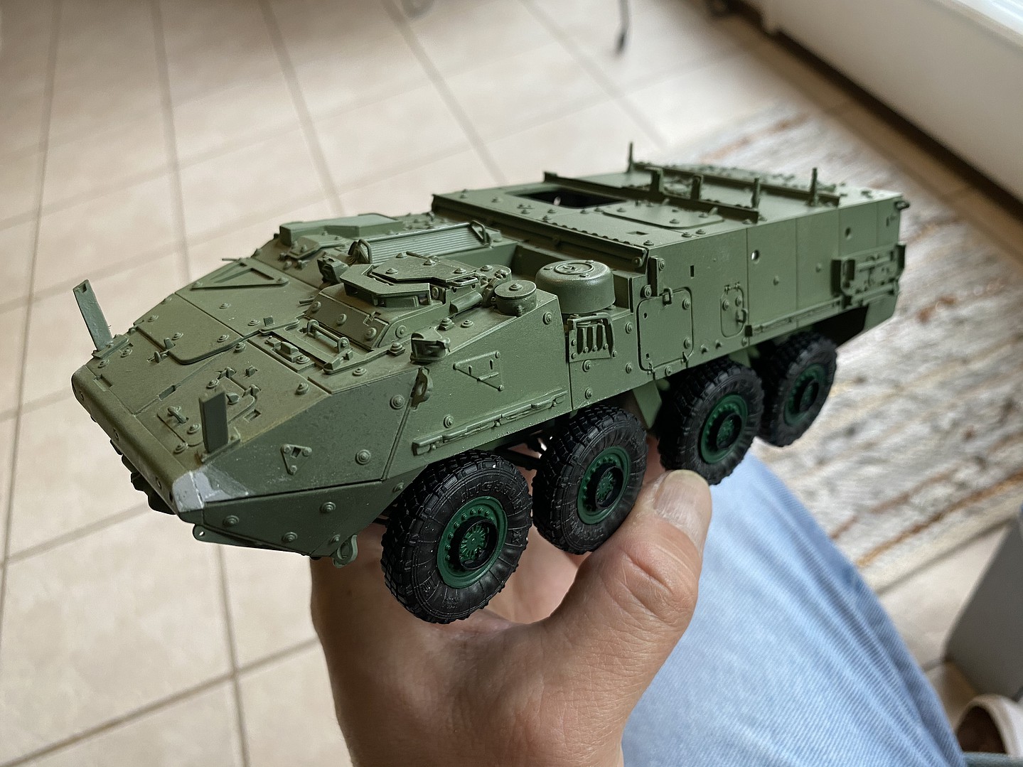 M1132 Stryker Engineer Squad Vehicle (ESV) -- Plastic Model Military ...
