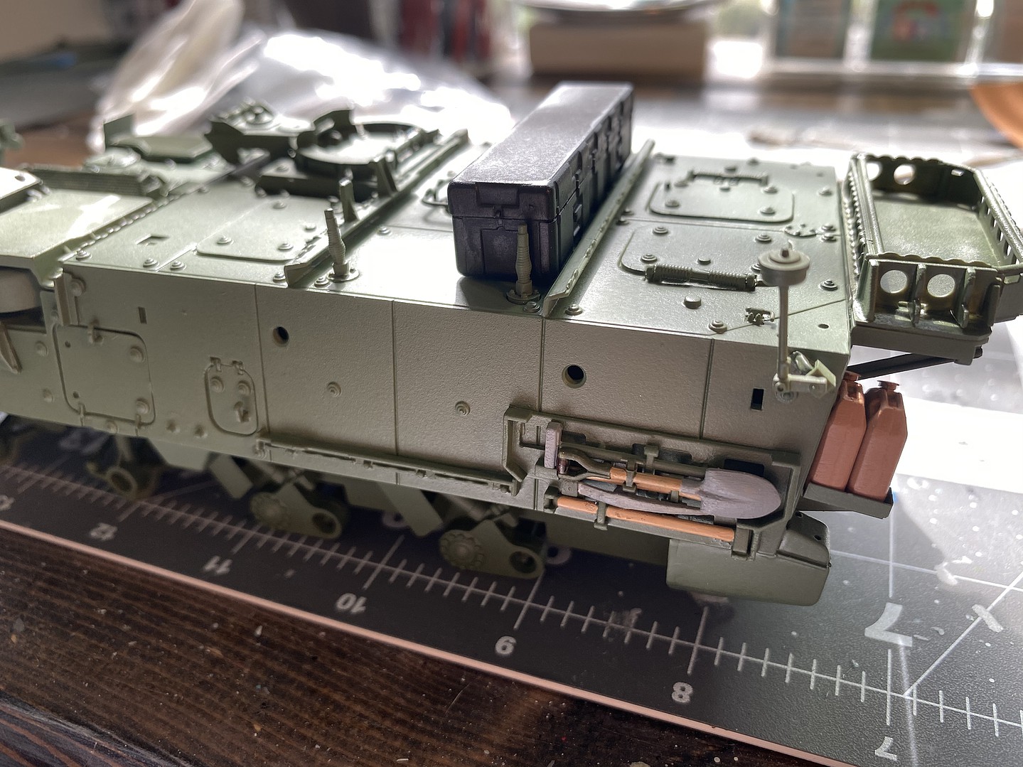 M1132 Stryker Engineer Squad Vehicle (ESV) -- Plastic Model Military ...