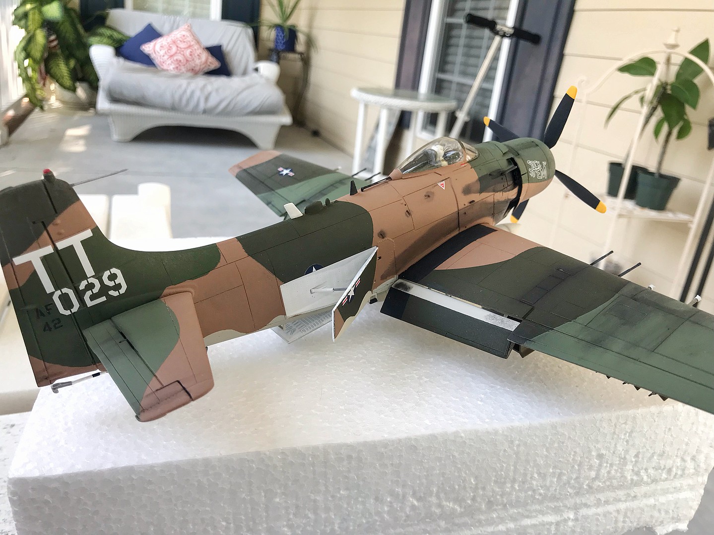 Douglas A-1J Skyraider USAF Attack Aircraft Pictures