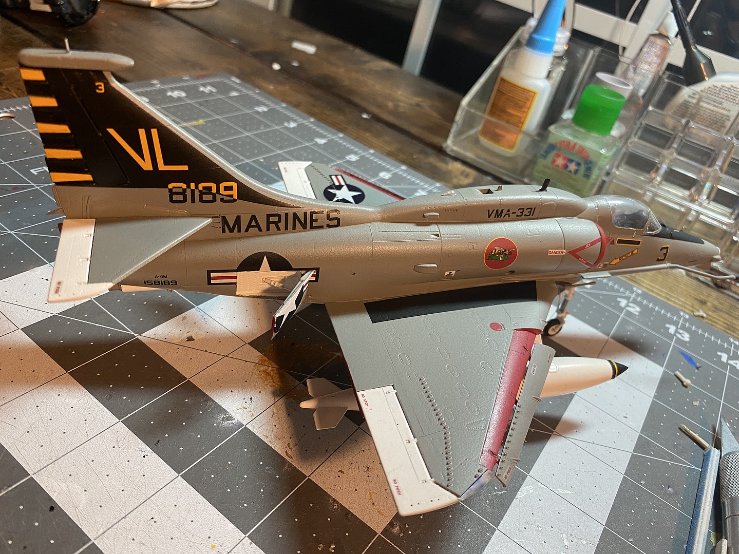 A-4M Skyhawk -- Plastic Model Airplane Kit -- 1/48 Scale -- #07233 ...