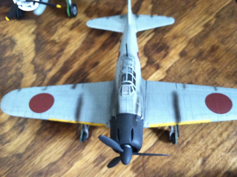 Japanese A6M5 Zero -- Plastic Model Airplane Kit -- 1/48 Scale -- #85 ...