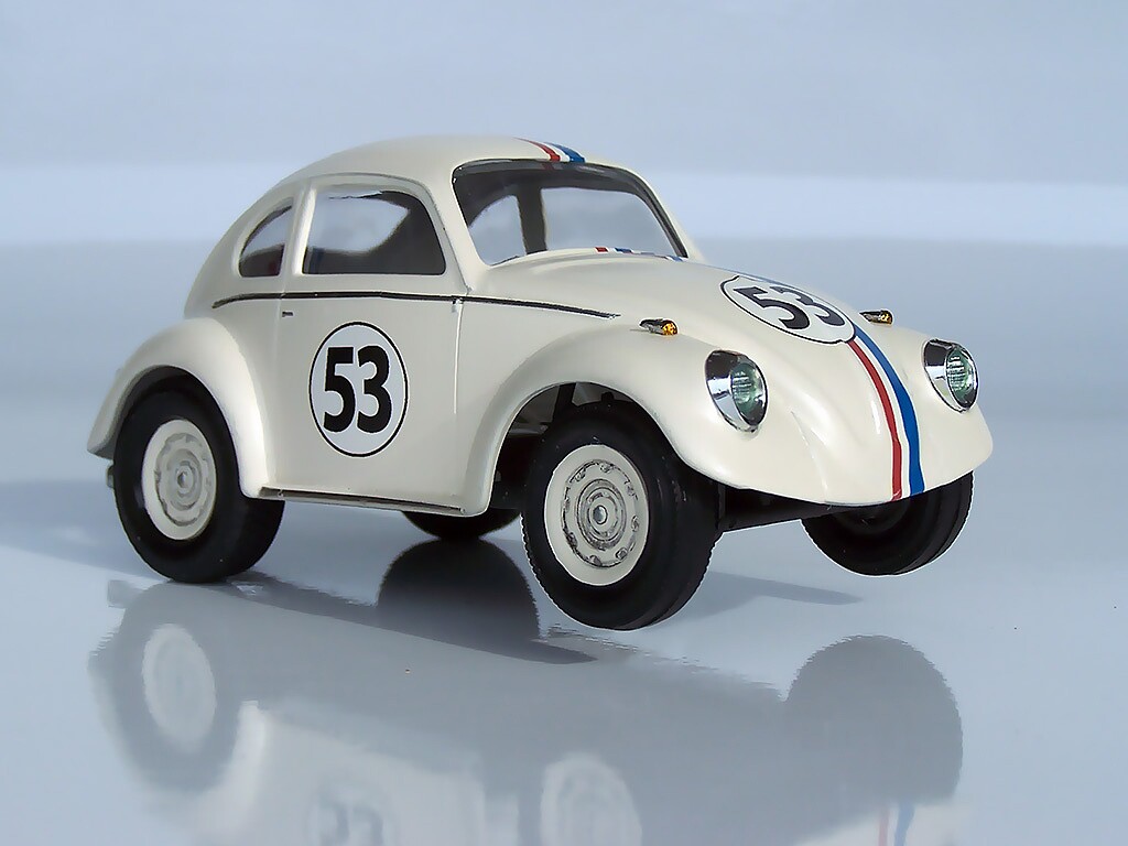 Volkswagen Beetle Superbug Gasser -- Plastic Model Car Kit -- 1/25 ...