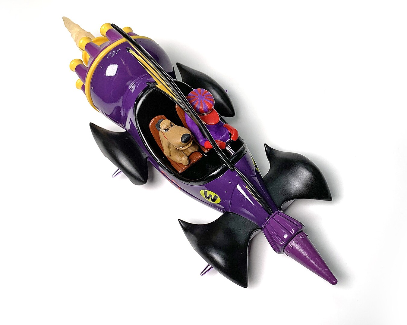 1/32 Wacky Races- Mean Machine -- Plastic Model Vehicle Kit -- 1/32 ...