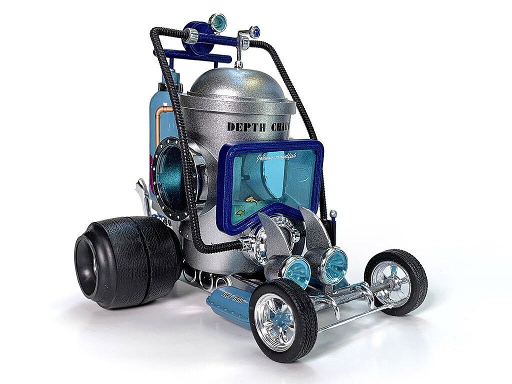 DEPTH CHARGER -- Plastic Model Car Kit -- 1/25 Scale -- #618 pictures ...