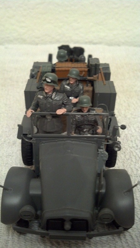 Krupp Protze 1T Tow Tk w/Gun Pack -- Plastic Model Military Vehicle Kit ...