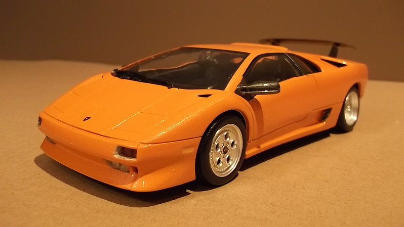 Lamborghini Diablo VT -- Plastic Model Car Kit -- 1/24 Scale -- #850889 ...
