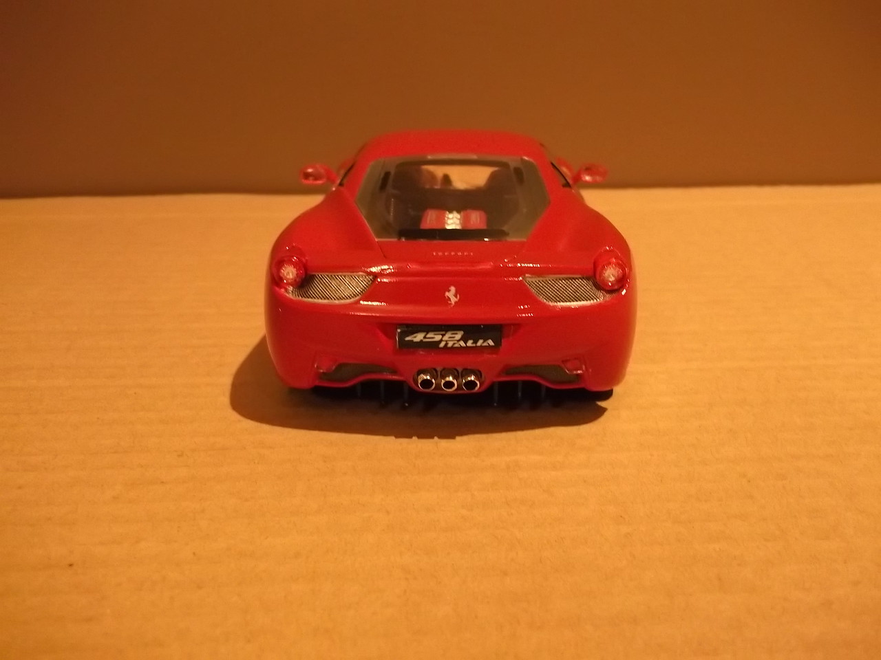 Ferrari 458 Italia -- Plastic Model Car Kit -- 1/24 Scale -- #854912 ...