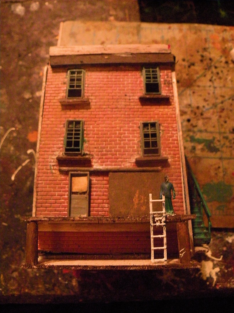 4/4 Double Hung Window (12) -- HO Scale Model Railroad Building ...