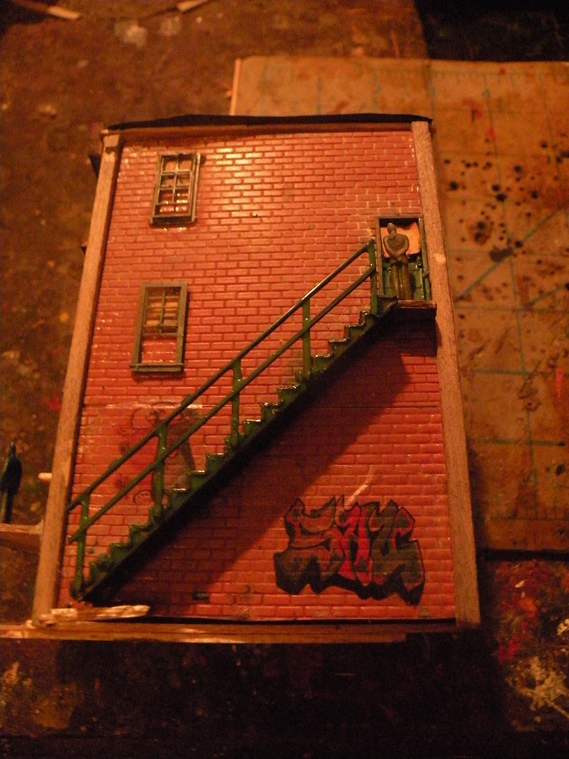 4/4 Double Hung Window (12) -- HO Scale Model Railroad Building ...