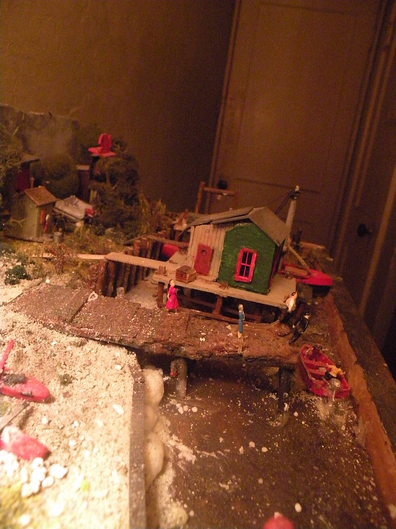The Fishing Shack At Cozy Cove - Kit -- HO Scale Model Railroad ...