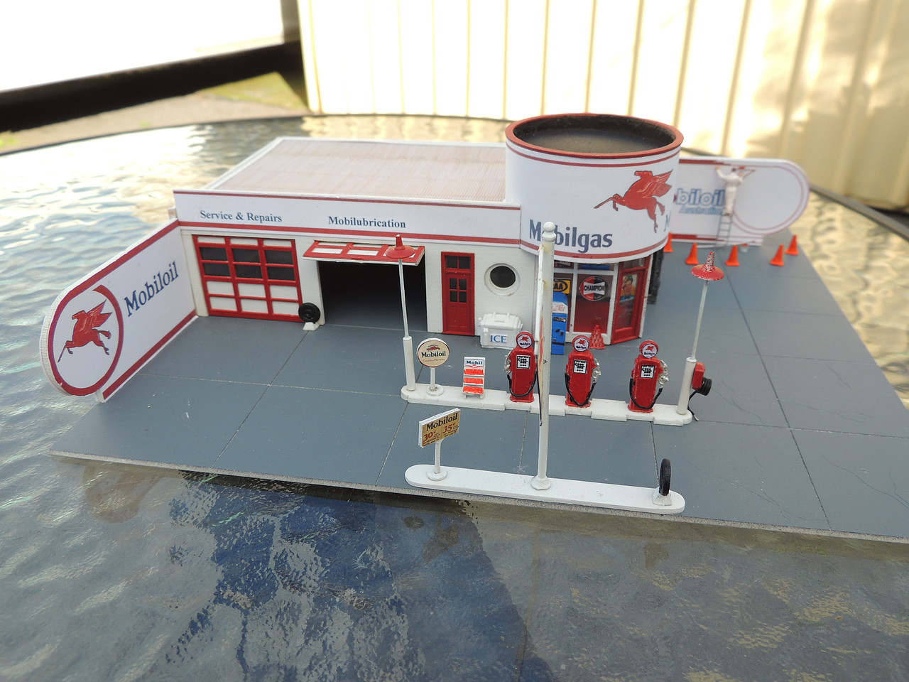 Storm Lake Mobil -- Model Railroad Building -- HO Scale -- #431 ...