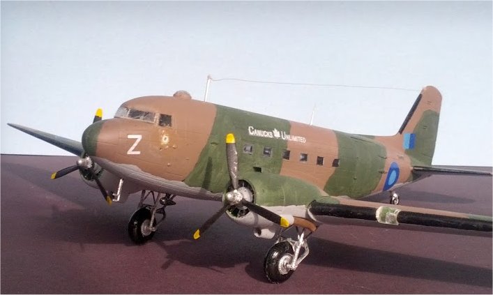 Dakota Mk.III -- Plastic Model Airplane Kit -- 1/72 Scale -- #551338 ...