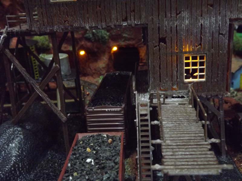 Old Coal Mine Kit -- HO Scale Model Railroad Building -- #316 pictures ...