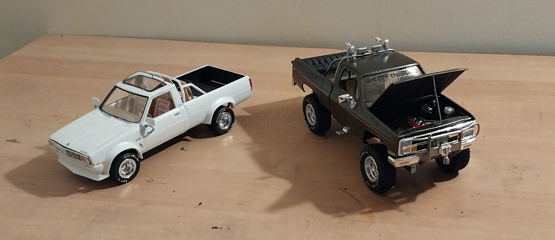 Coke 1982 Dodge Ram D50 Pickup Truck -- Plastic Model Truck Vehicle Kit ...
