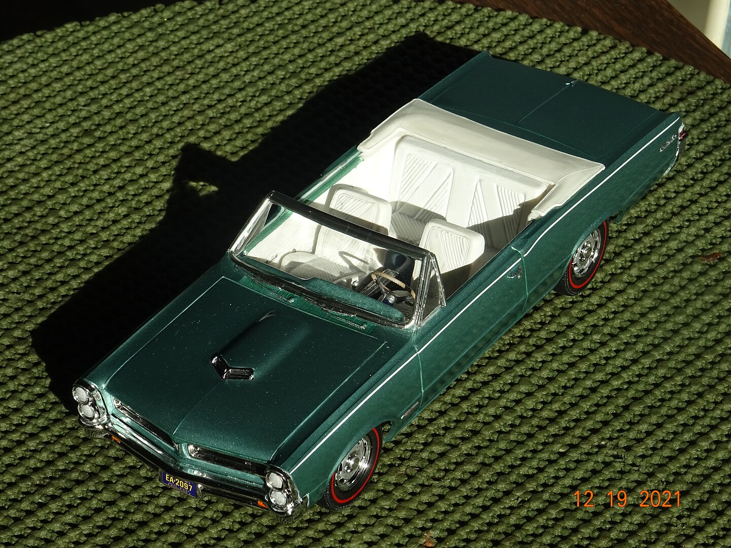 '65 Pontiac GTO -- Plastic Model Car Vehicle Kit -- 1/25 Scale -- #1191 ...