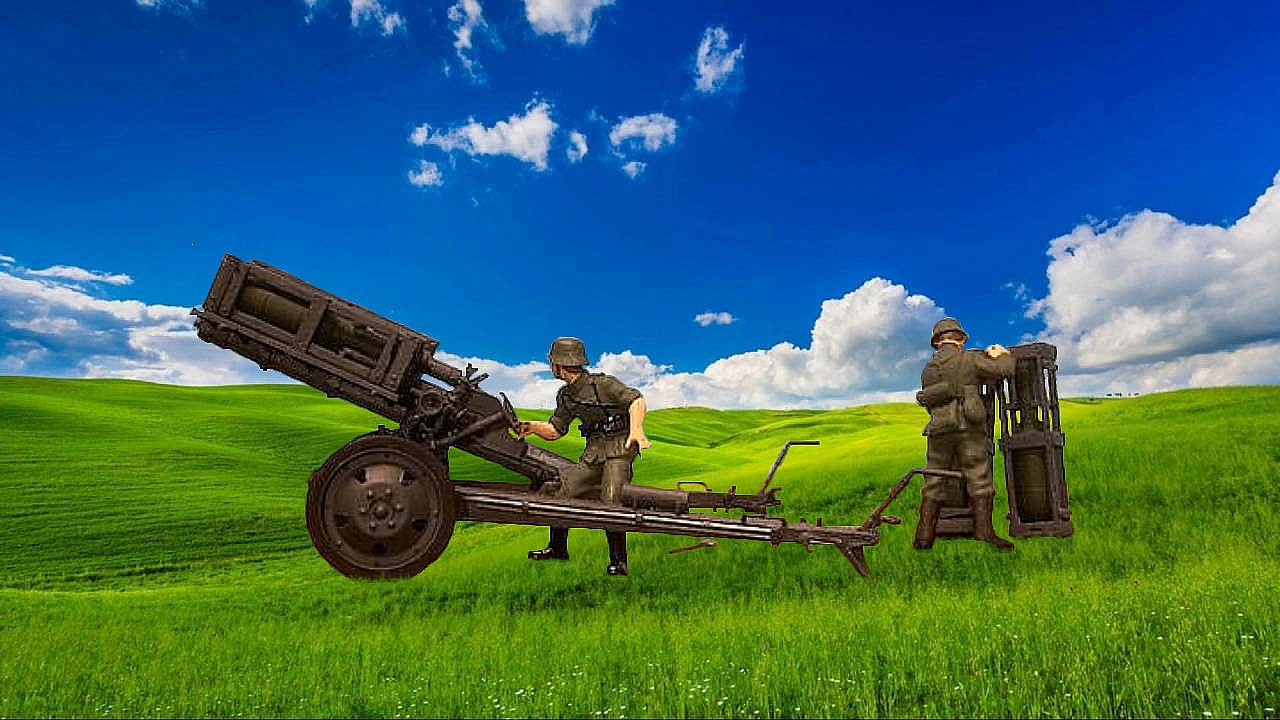 German Rocket Launcher & 28cm WK SPR & 32cm WK Flamm -- Plastic Model ...