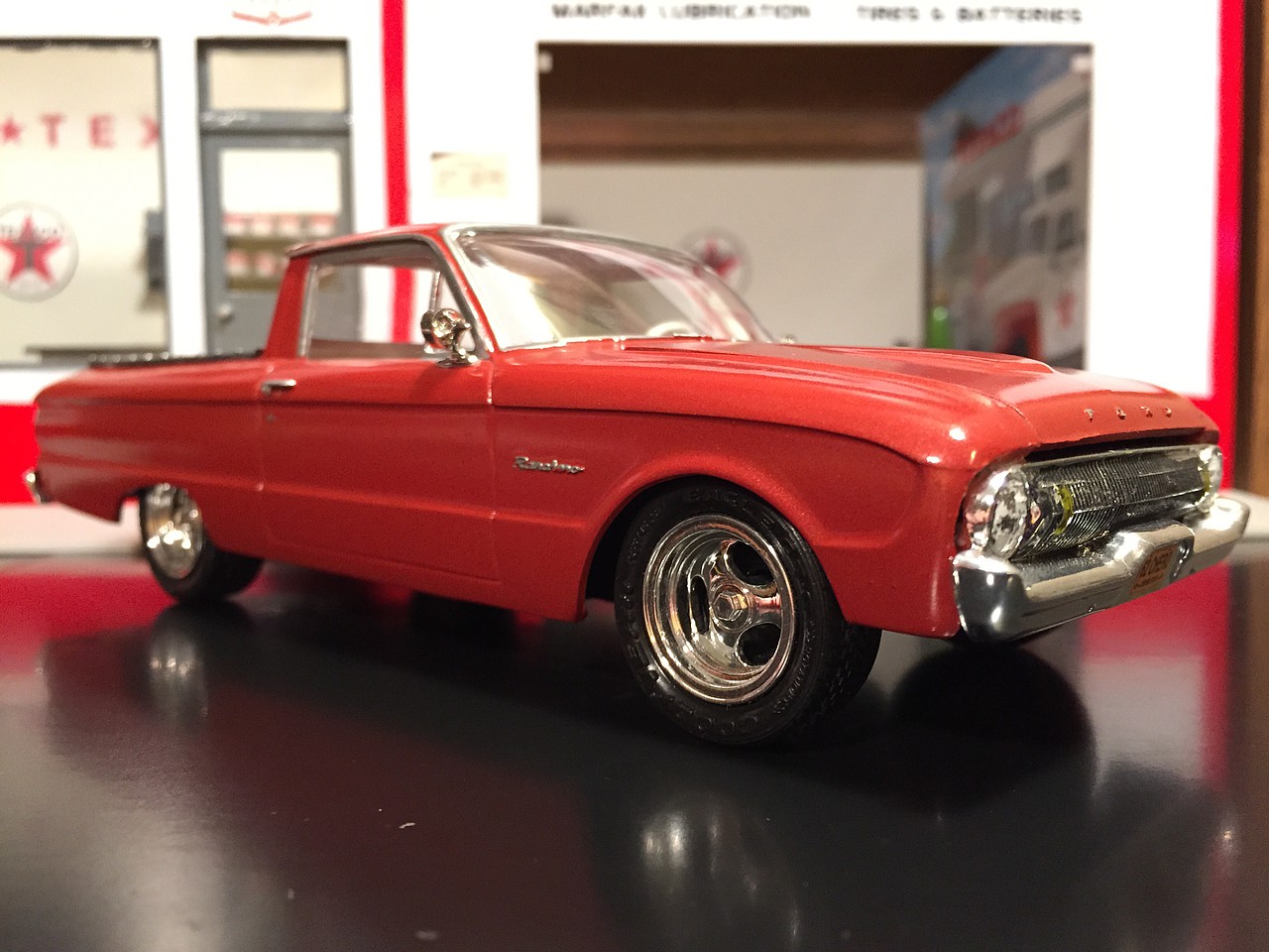 1960 FORD RANCHERO OHIO GEO -- Plastic Model Car Truck Vehicle Kit -- 1 ...